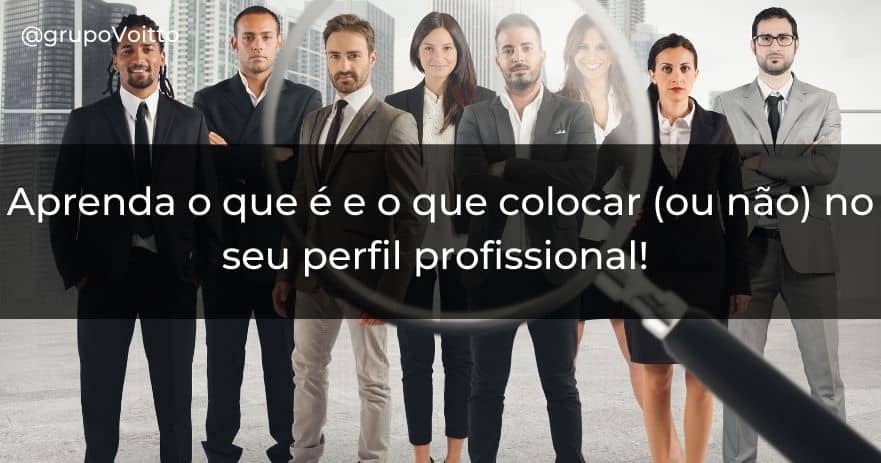 Perfil profissional: O que é e como montar o seu? | Blog Voitto